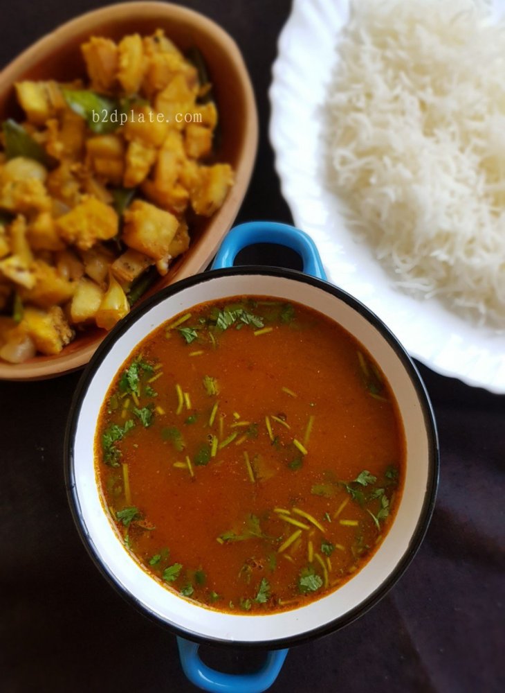 Sambarballi / Ajwain leaves rasam – B2D Plate