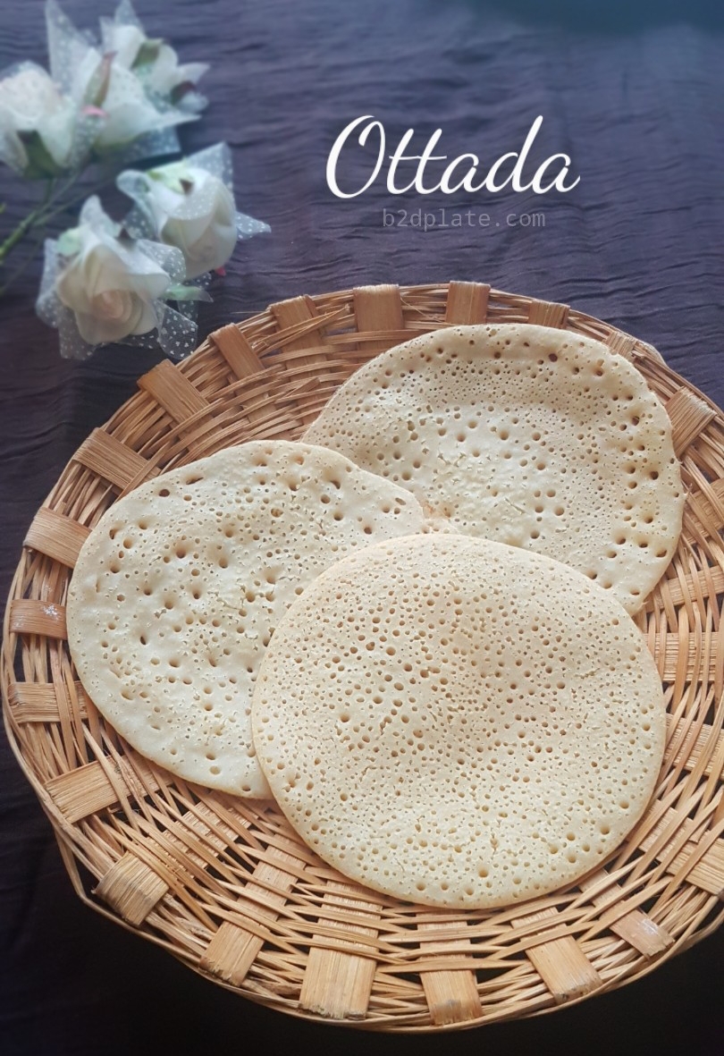 Ottada/ mutta pathiri – B2D Plate