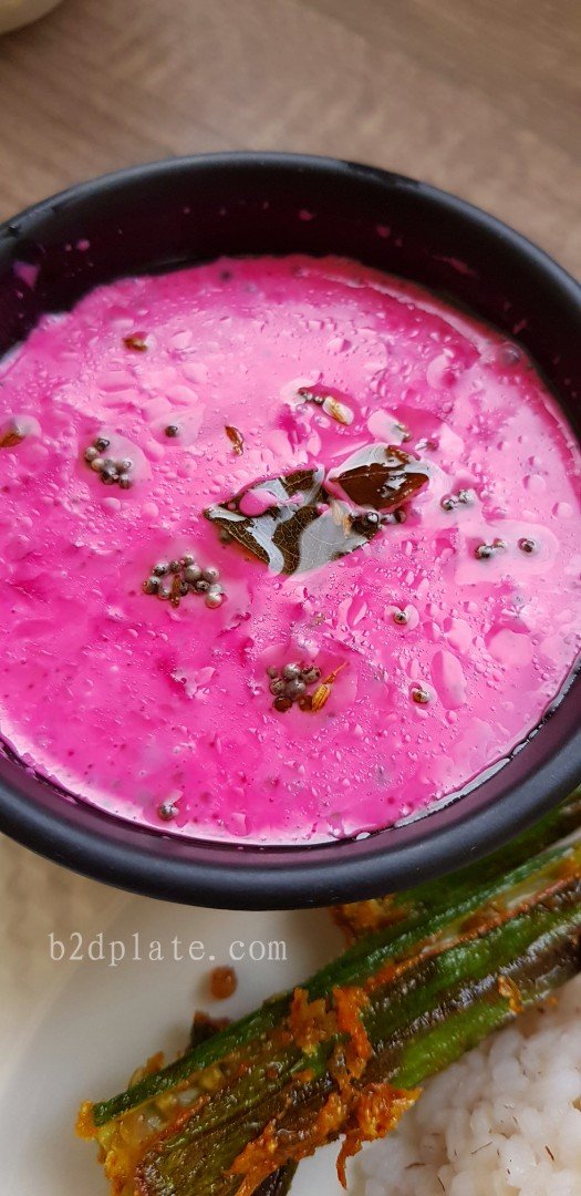 Beetroot raita – B2D Plate
