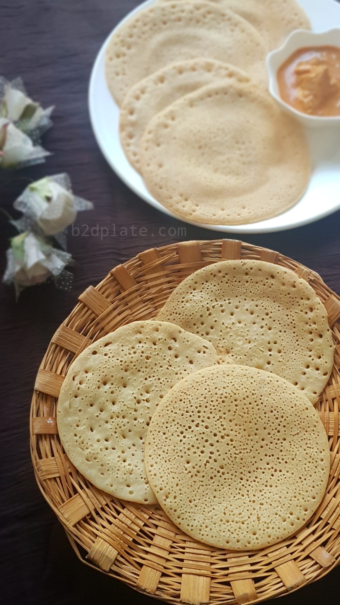 Ottada/ mutta pathiri – B2D Plate